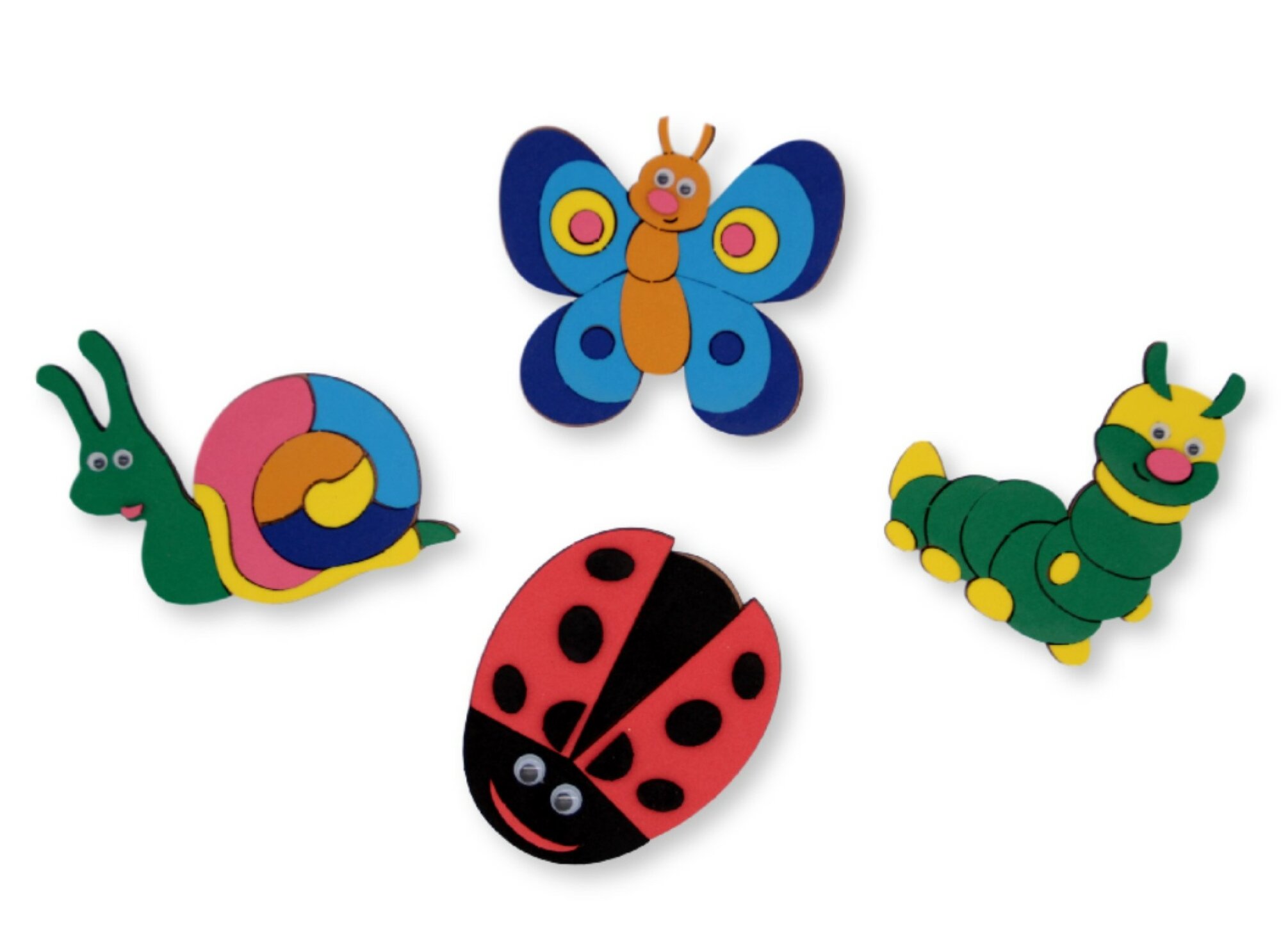 Набор для творчества Santa Lucia Насекомые аппликация (1 шт.)