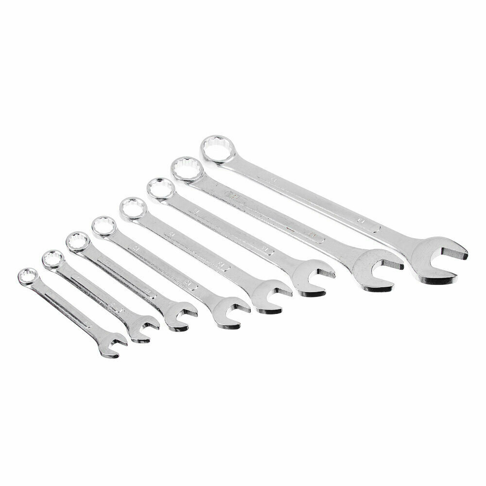 Набор гаечных ключей ермак 736-044, 8 предметов, 8-9-10-12-13-14-17-19 мм