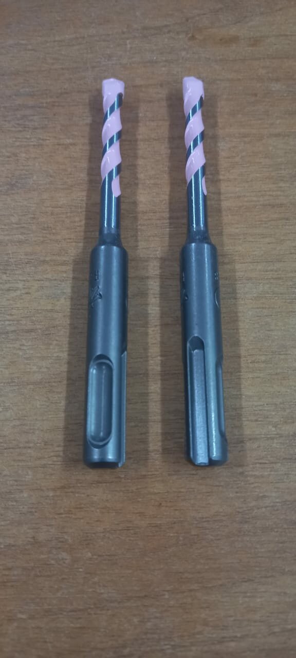 Бур по бетону для перфоратора,2 шт, диаметр 6 мм /50 /110 мм SDS-Plus 325612