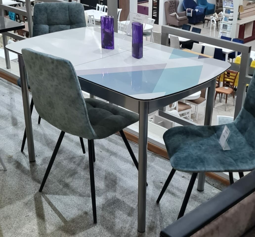 Стол арском Геометрия пластик 110*70+30