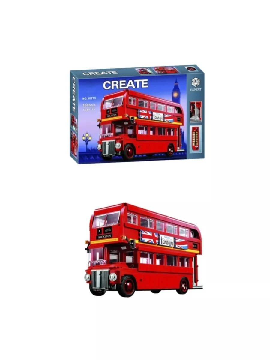Конструктор Креатор Creator Bus Лондонский автобус