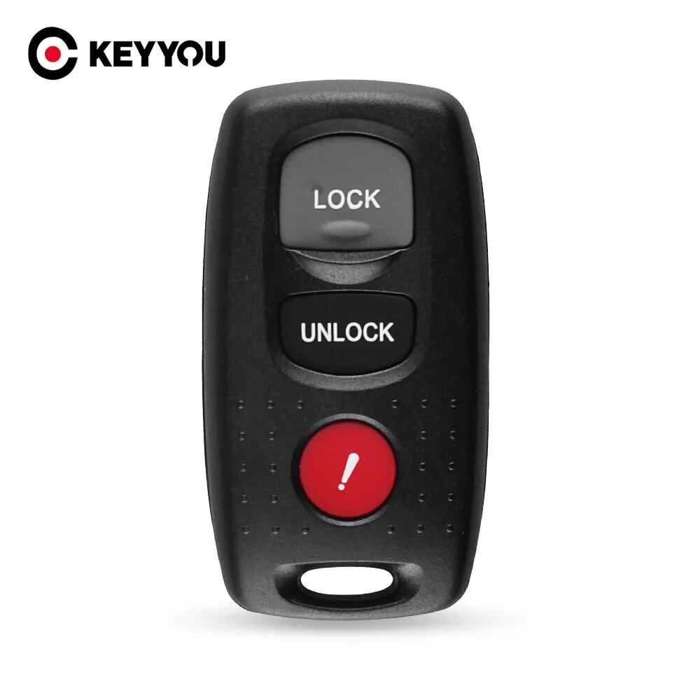 Запасной корпус KEYYOU, брелок для дистанционного ключа, чехол для корпуса с 3 кнопками для MAZDA 3 6 MPV Protege 5