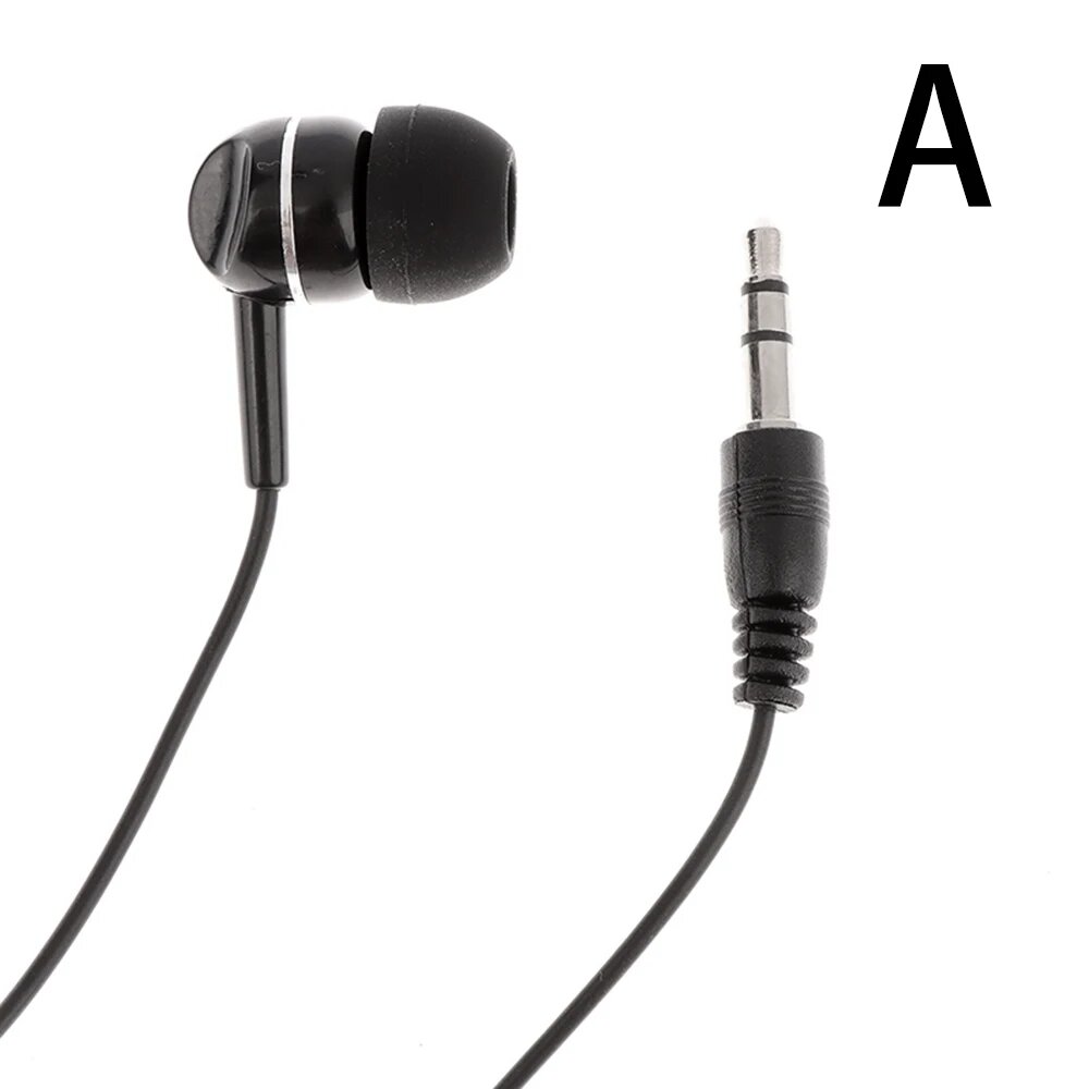 Mono In-Ear Headphones 3.5mm Wired