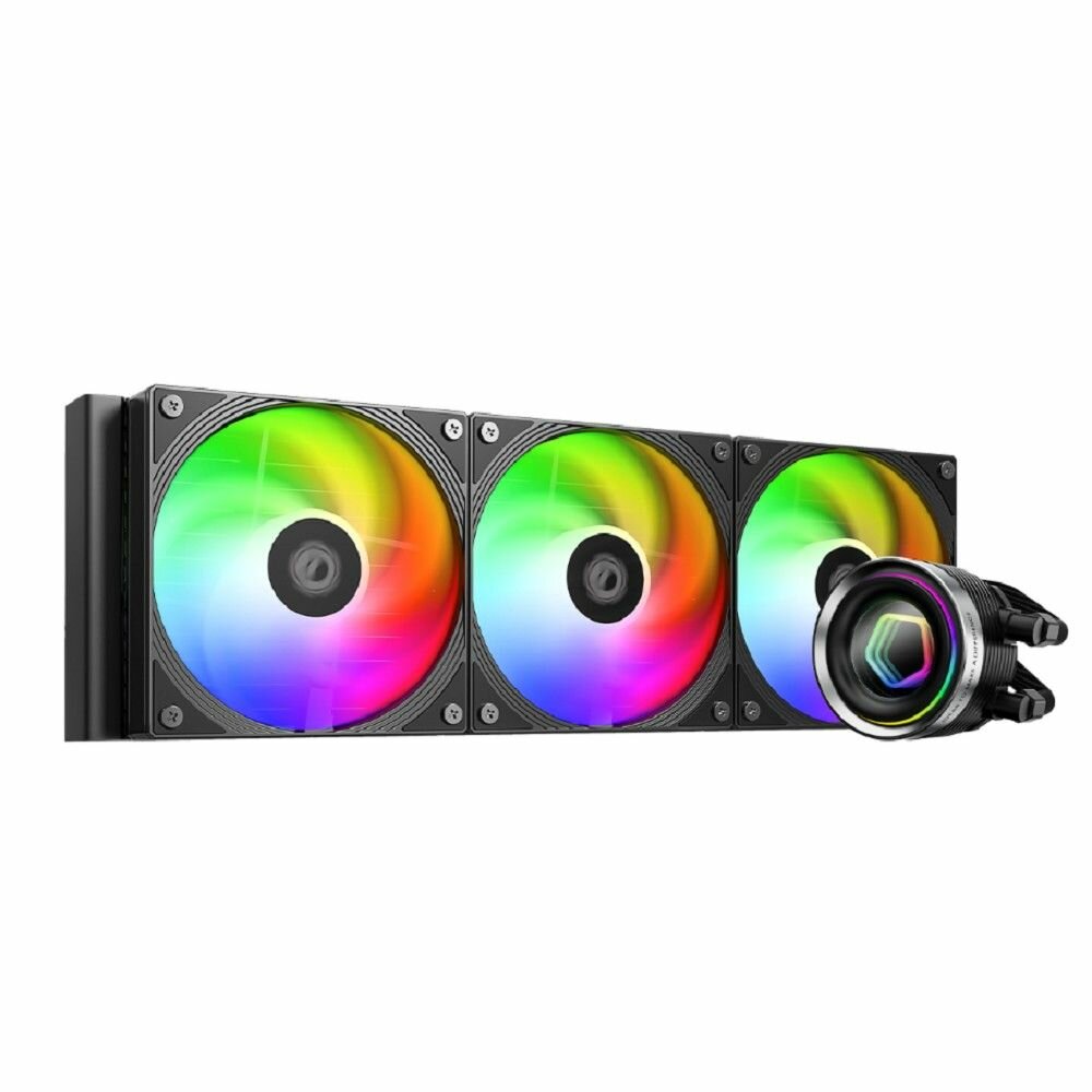 ID - Cooling Система водяного охлаждения FX360 Infinity ARGB Black 1150 1155 S1156 1151 1200 1700, AM4 AM5