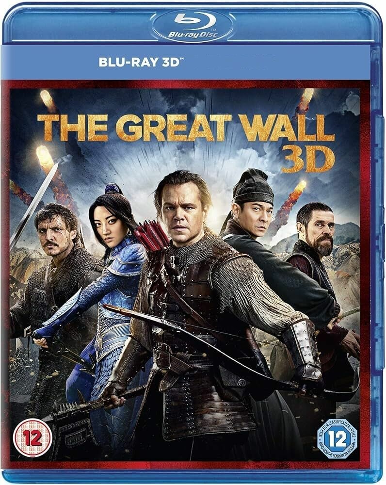 3D Великая стена (2016) Blu-ray 50Gb (блю рей)