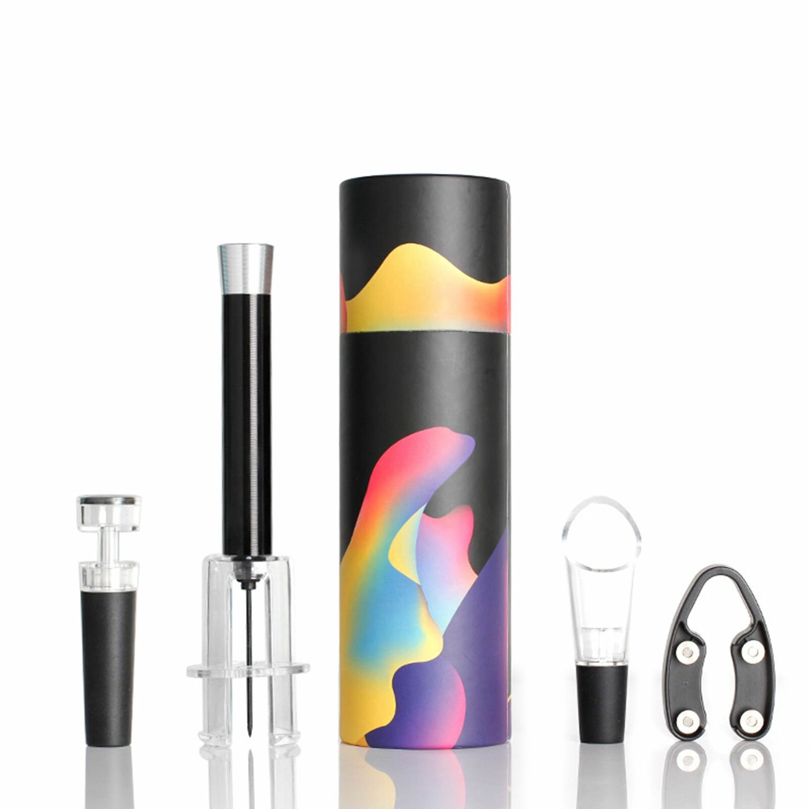 Насос для вина с открывалками и иглой