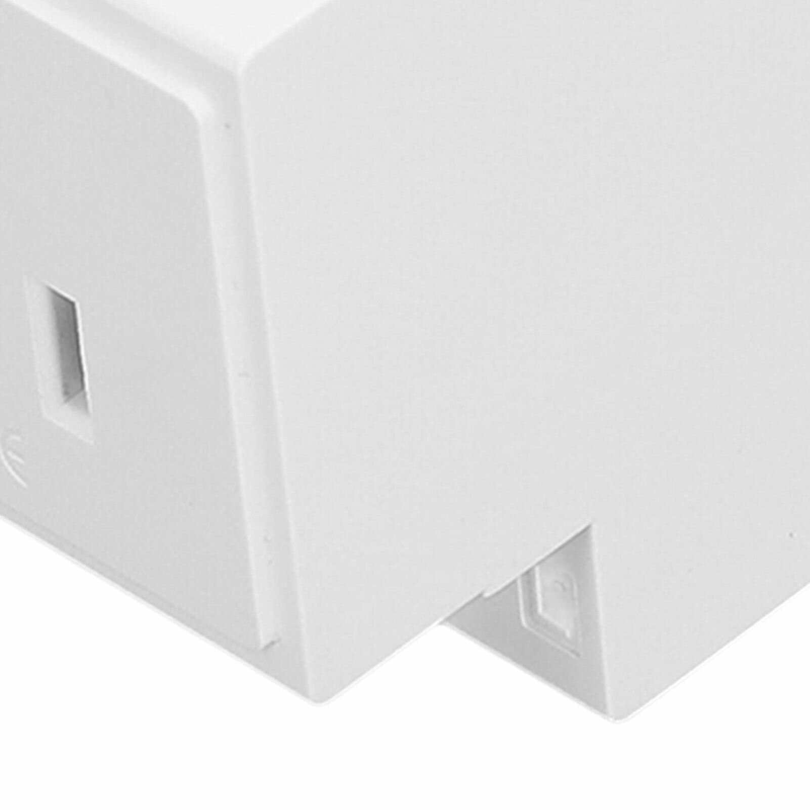 Розетка на DIN-рейку со встроенным защитным контактом, заземляющая розетка для распределительной панели, США, AC 110 250 В, 15 А