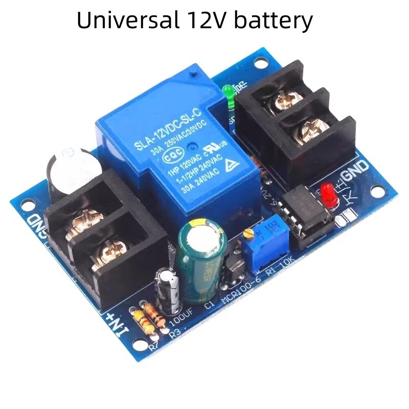 Контроллер защиты от разряда аккумулятора 12В