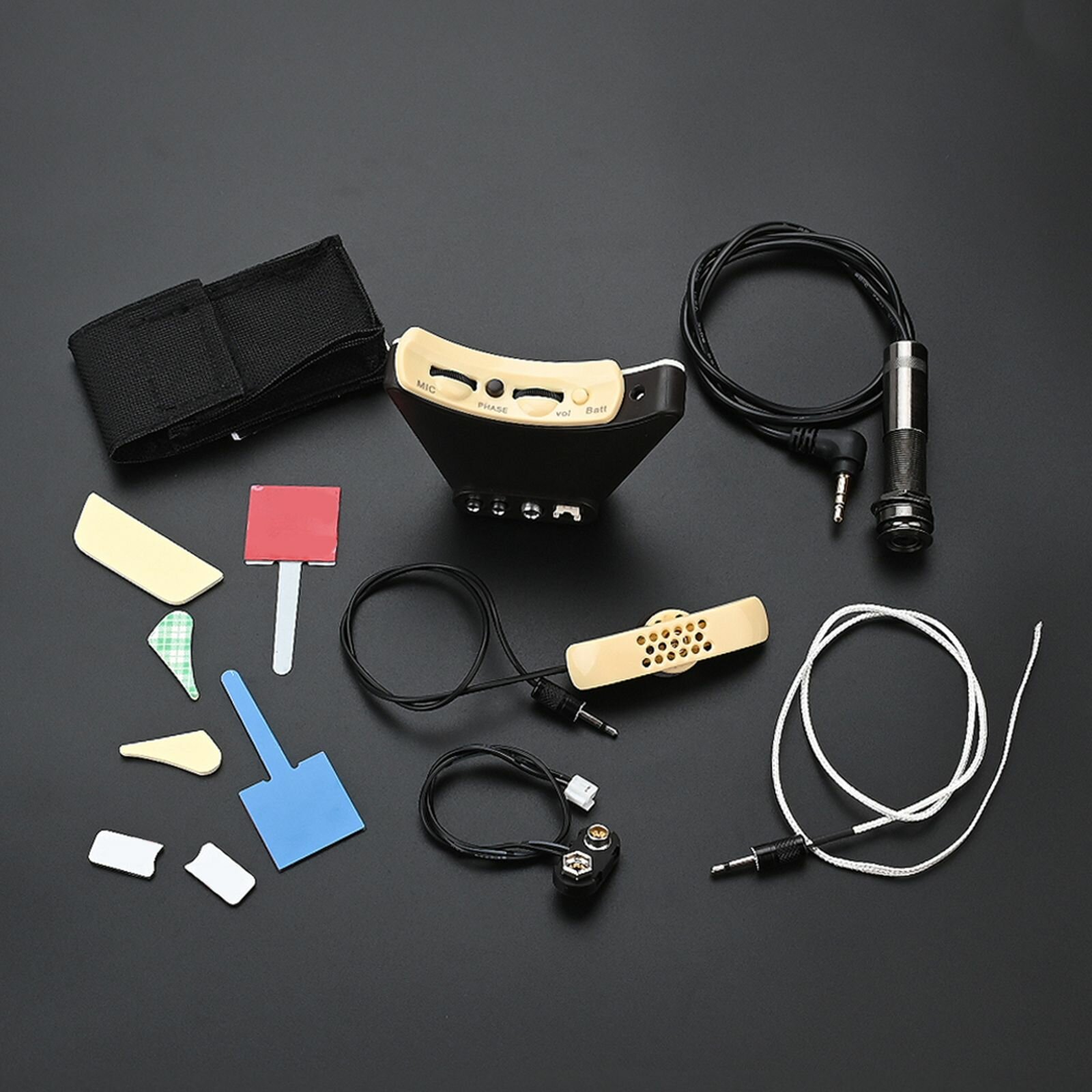 Микрофон с пьезодатчиком для акустической гитары простая установка