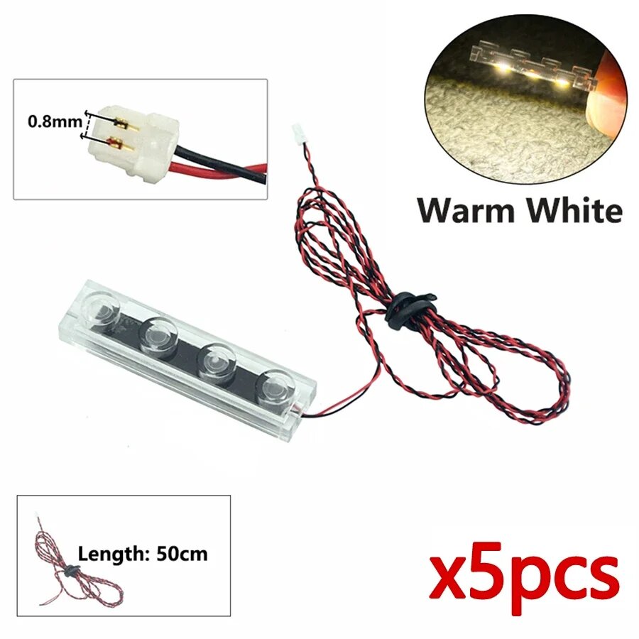 Светодиодная лампа 1x4 Warm White, 5шт