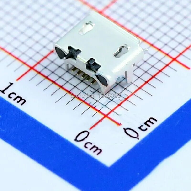 NIUKETAT micro USB 5pin jack разъемы для телефона 100 шт