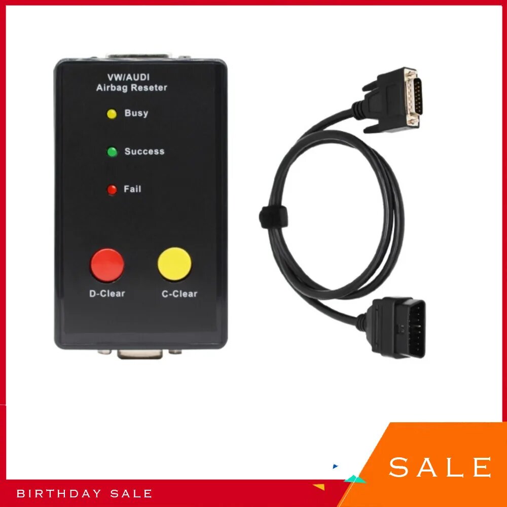 Автомобильный диагностический инструмент для Volkswagen/VAG/Audi OBD2, инструмент для сброса подушки безопасности, инструмент для сброса данных от столкновений