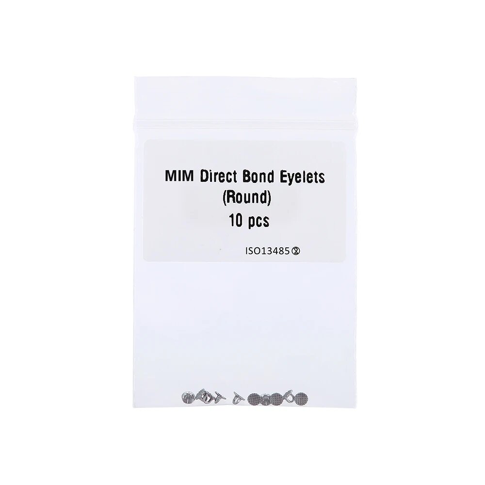 Лингвальные кнопки Baistra 10 шт. Eyelet Round