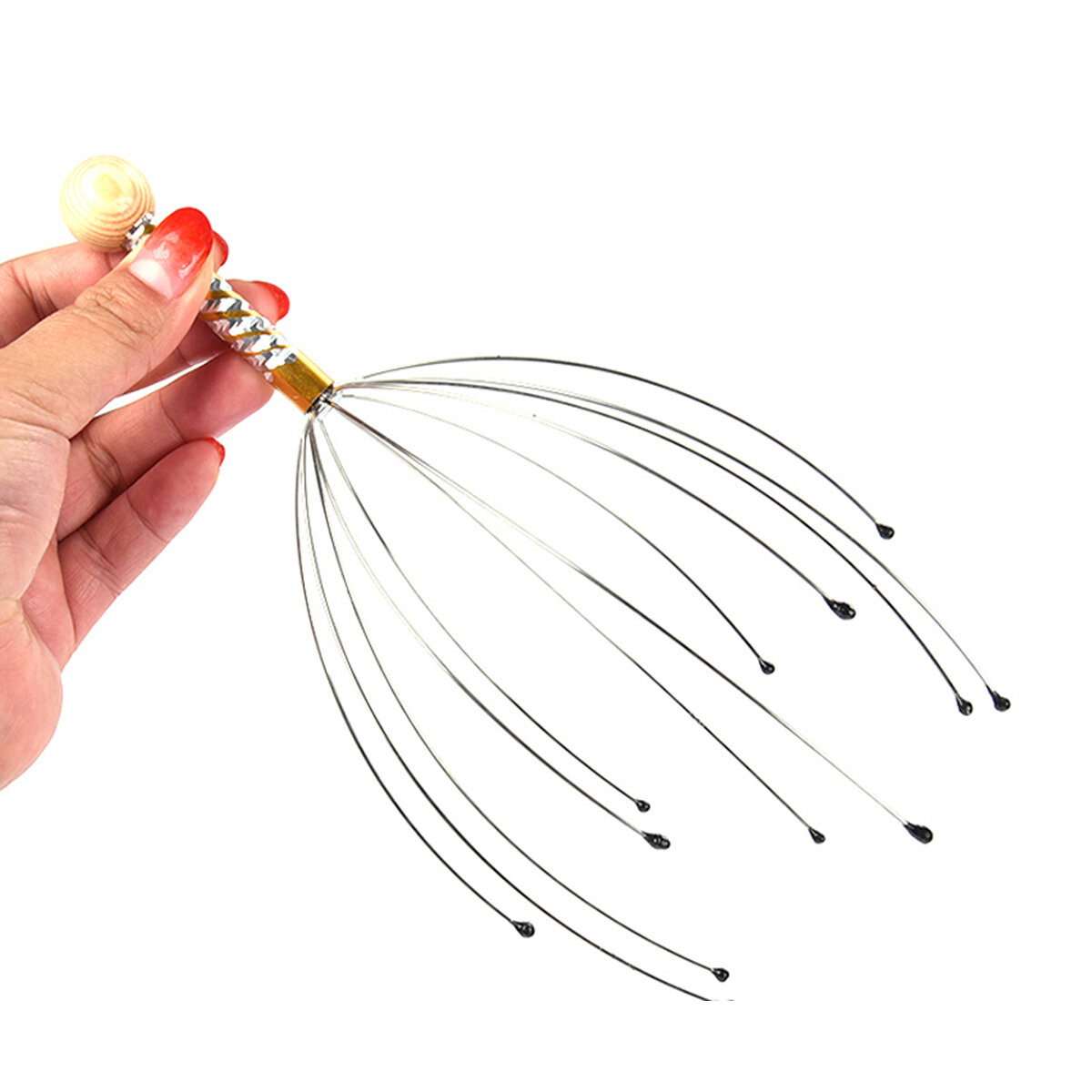 Голова Шея Скальп Массажер Массаж Осьминог Оборудование Снятие Стресса Расслабление