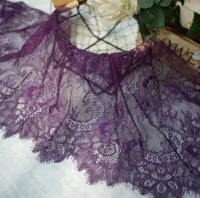 Кружевная лента для рукоделия Lngeire Фиолетовый, dark purple
