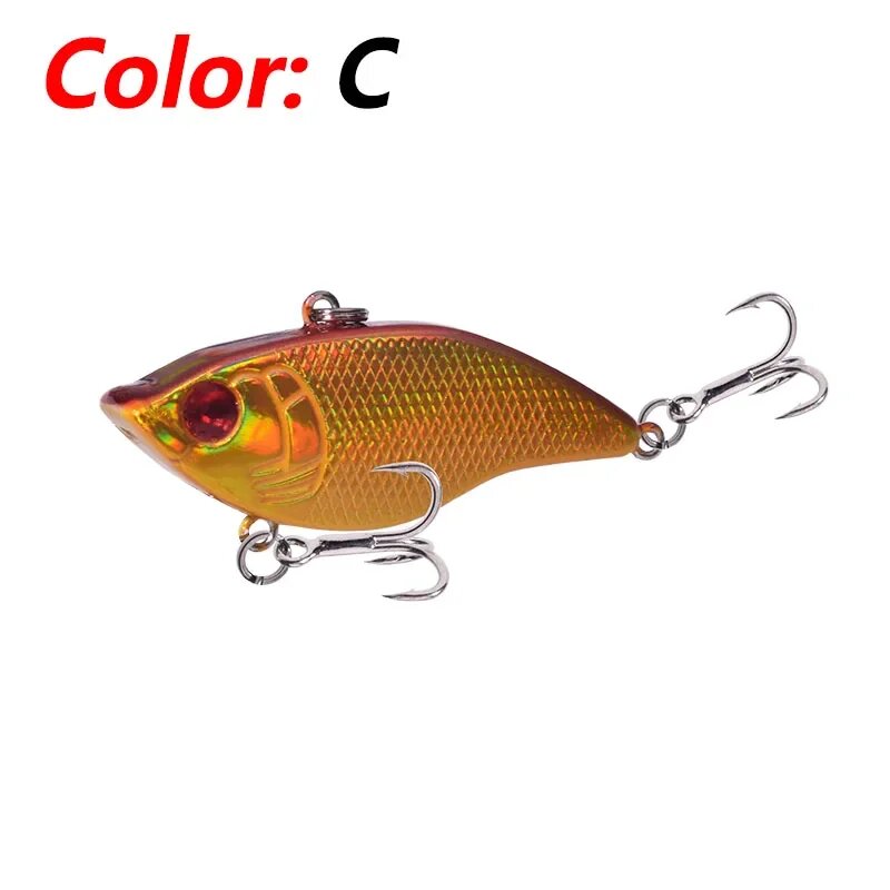 WDAIREN Тонущая вибрационная блесна 5,5 см 15 г C