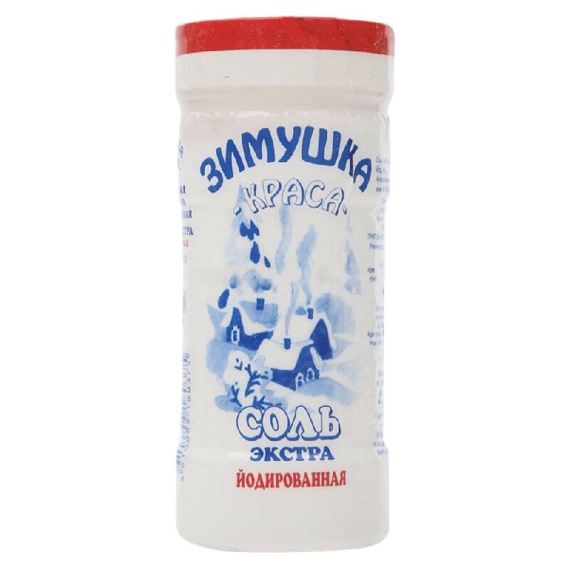 Соль зимушка краса йодированная /туба/ 500г