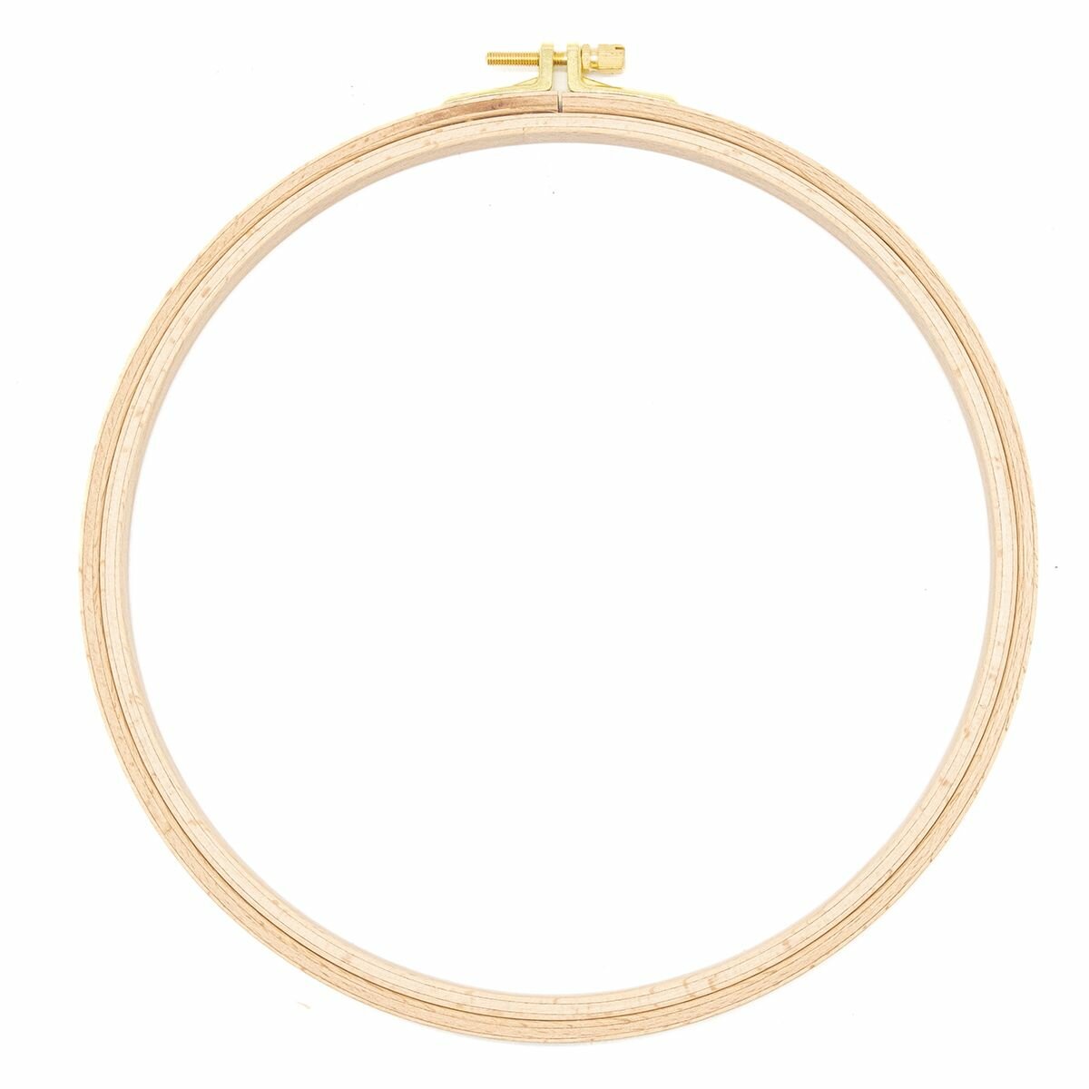 100-5 Пяльцы круглые буковые, d 220 мм, выс. обода 8 мм, Nurge Hobby