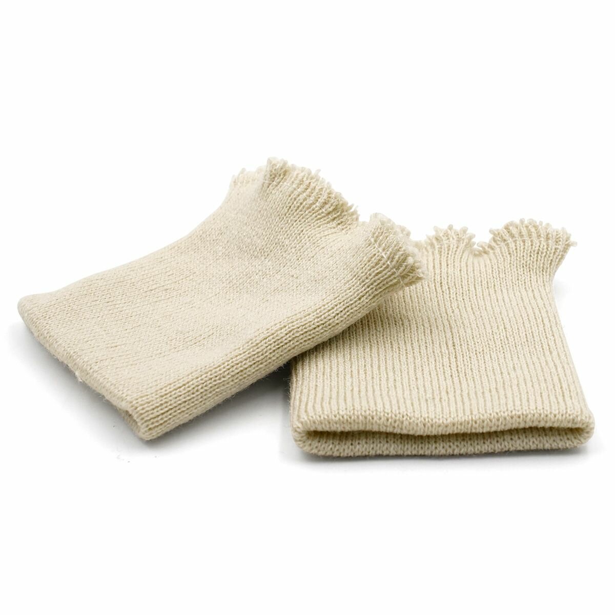 Манжет средней плотности (100% акрил), 14 кл, 1*1, 8см*9,5см (В-10 кокосовое молоко (молочный))