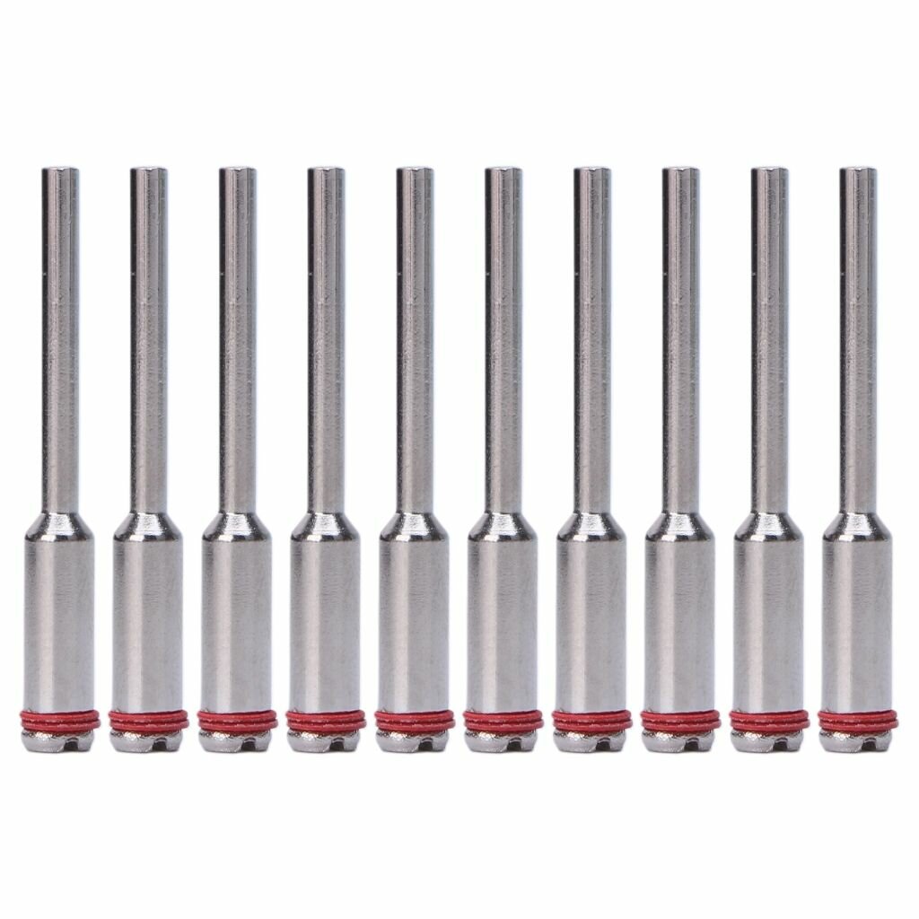 10 шт. Держатель отрезного круга 2.35 мм для роторного инструмента, Серебро