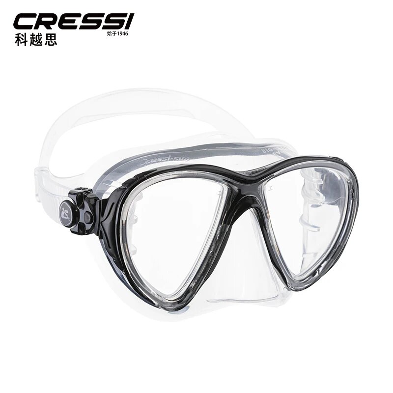 Маска для дайвинга Cressi Big Eyes Evolution CLEAR-BLACK