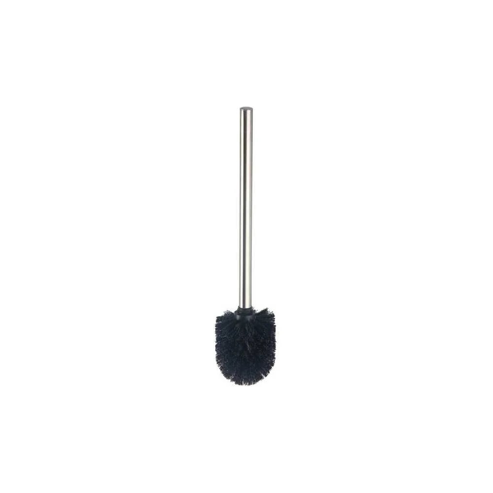 Ершик для туалета KROFFOS Brush Black с ручкой из нержавеющей стали, туалета