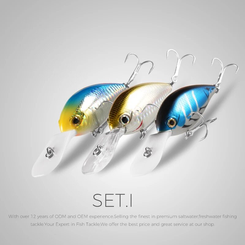 BEARKING Кренкбейт Set.I, 65 мм, 16 г