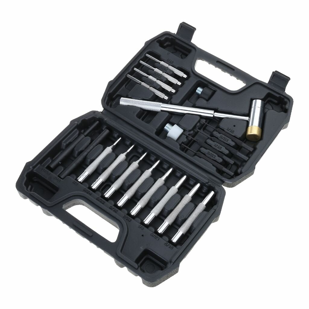 Принадлежности для инструментов 1 комплект из 21 штуки, набор двухсторонних медных перфораторов для перфорации