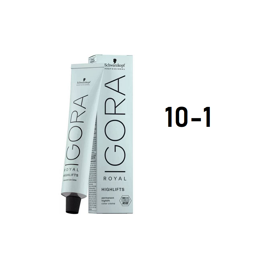 Schwarzkopf Professional Schwarzkopf Igora Royal 10-1 - Перманентный краситель экстра светлый блонд сандре 60 мл