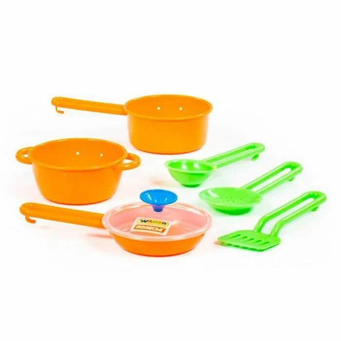 Набор детской посуды Поваренок (пластик)