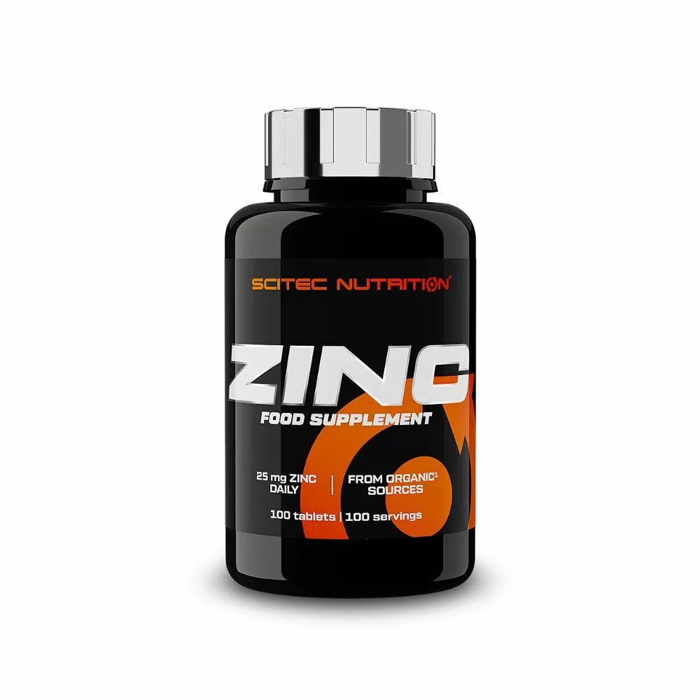 Цинк Scitec Nutrition Zinс 25 мг 100 таб. (таблетка 0.4 г)