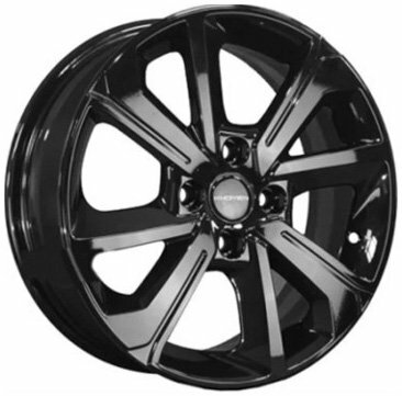 Диск Khomen Wheels KHW1501 6.0x15 4x100 ET46 Dia54.1 Black