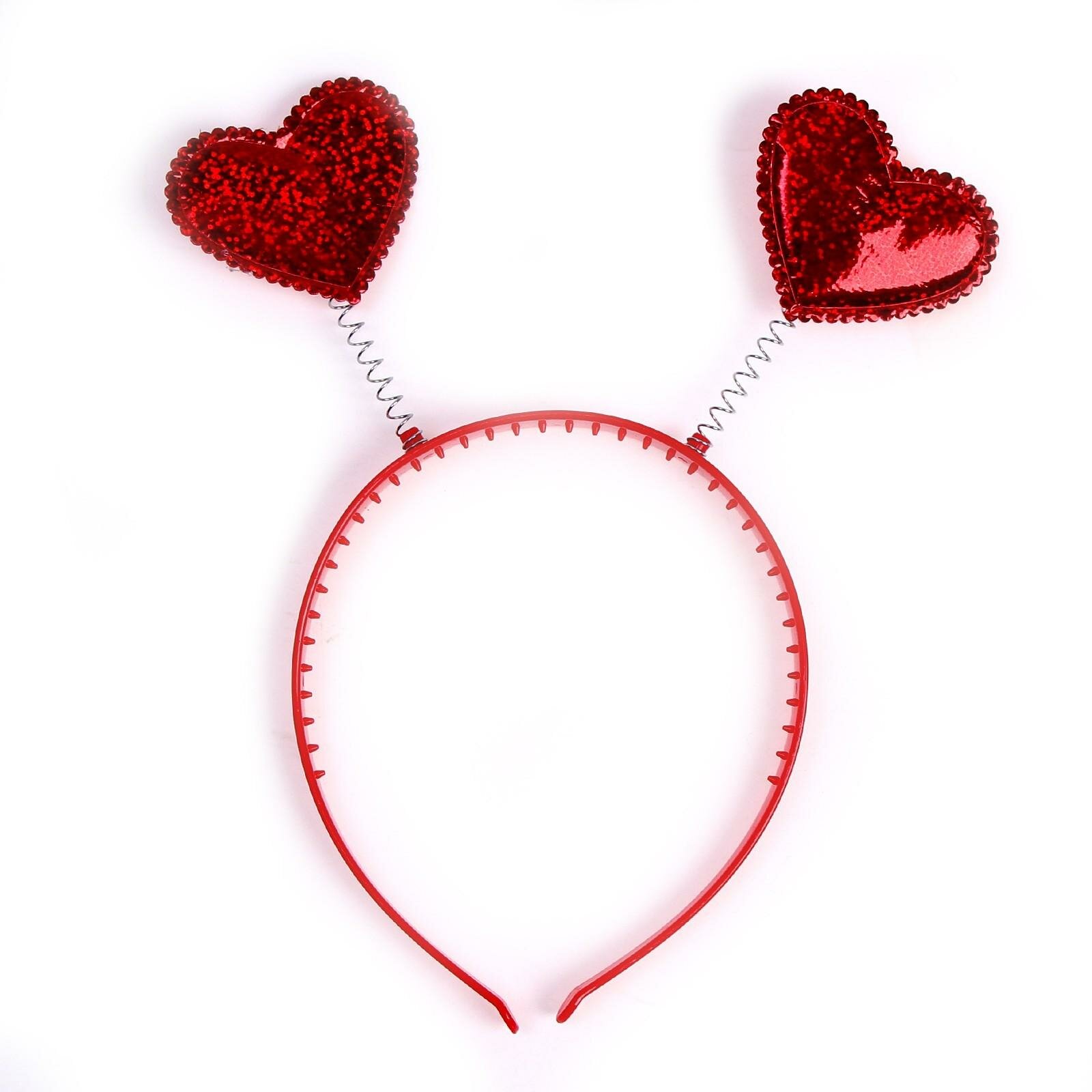 Ободок карнавальный Страна Карнавалия "Сердечки", для девочки