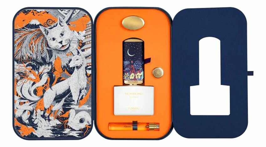 FLORAIKU The Moon And I 50 мл + 10 мл парфюмерная вода унисекс