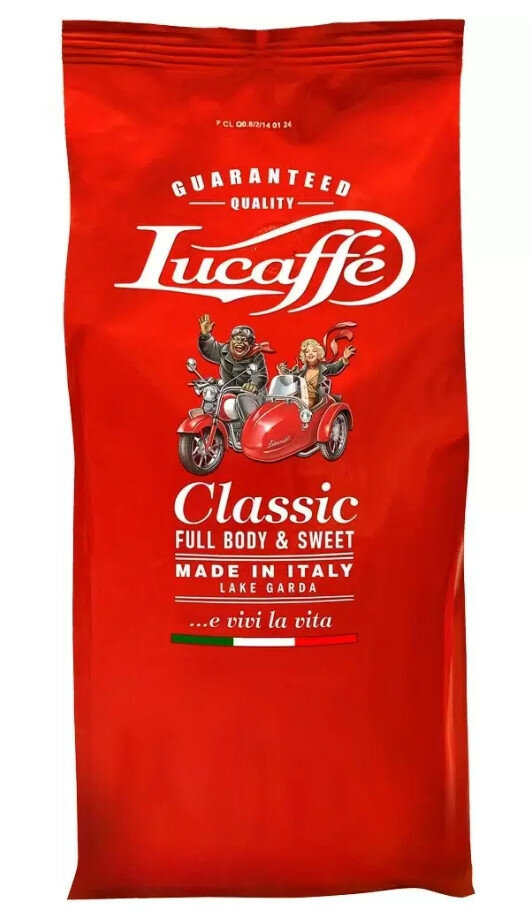 Lucaffe Classic Кофе в зернах 700 г 80/20 (71096)