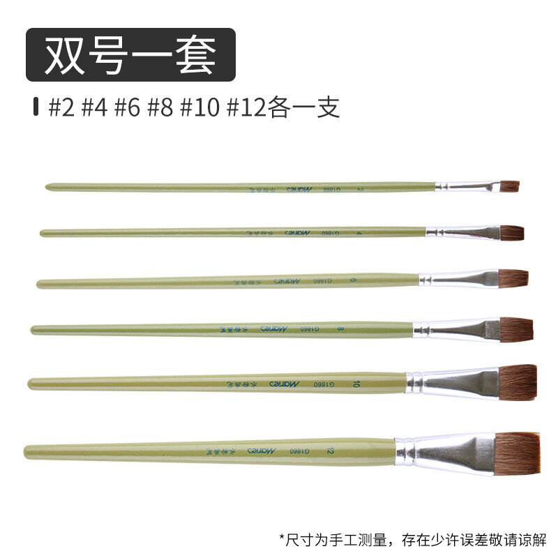 Набор водных мелков "Marley", с кистью и ручкой, для студентов-искусствоведов