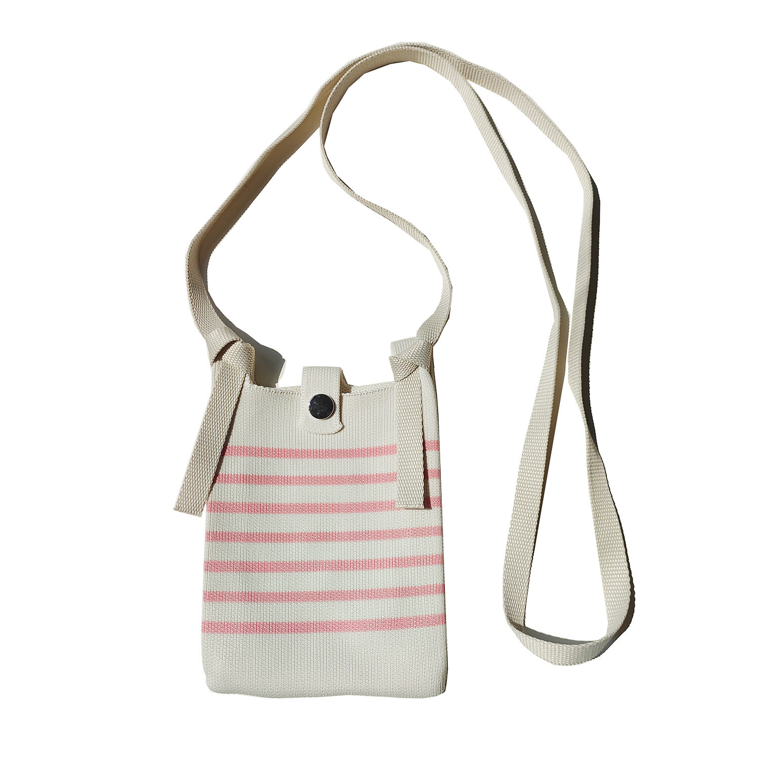 Сумка для мобильного телефона SJ088, вязаная, с мультяшным котом