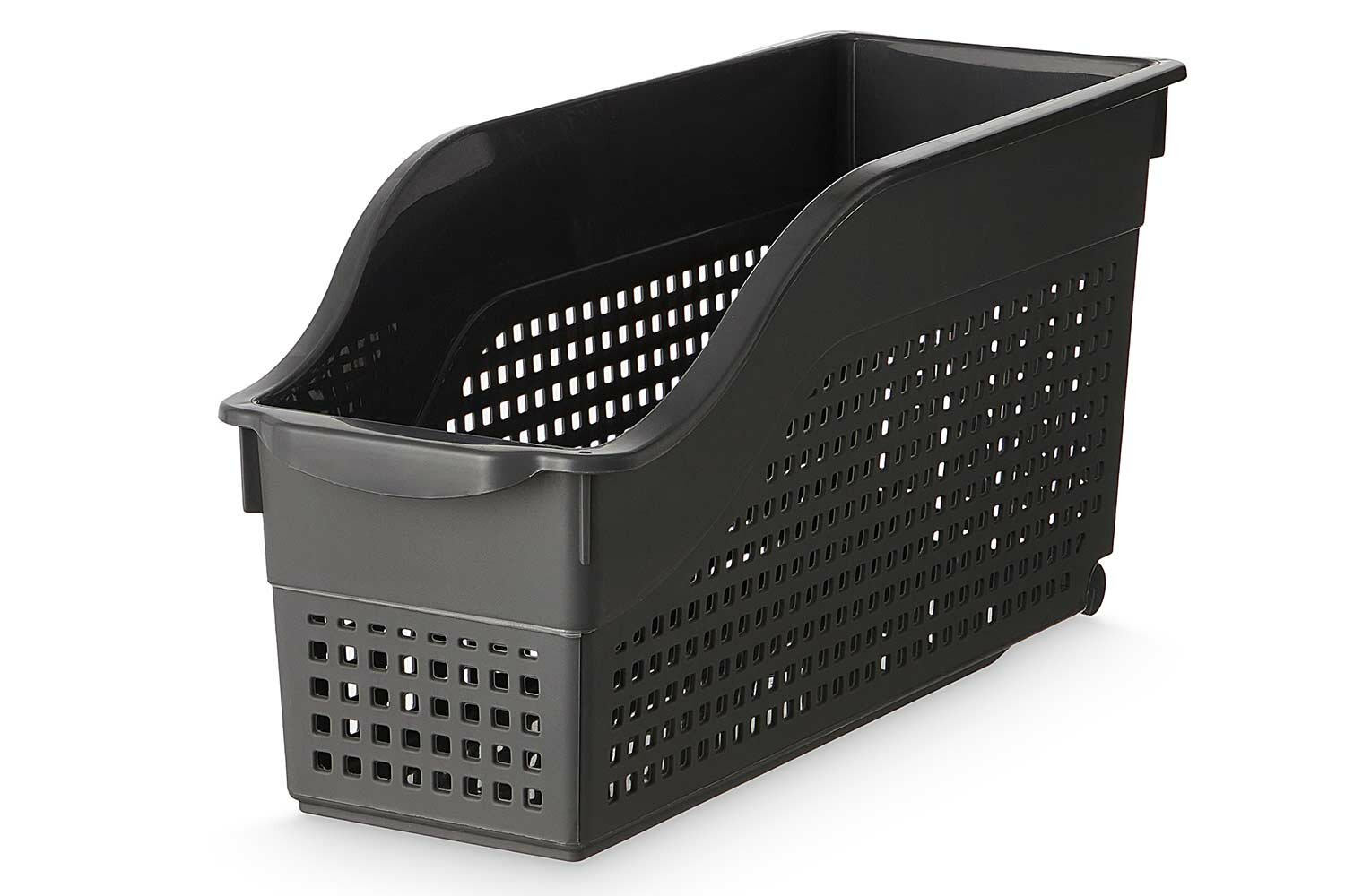 Лофт Контейнер хозяйственный на 2 колёсах 13x17x35.5 см для домашнего хранения и сортировки