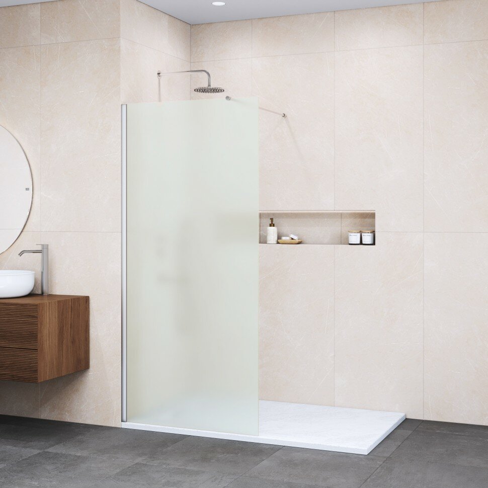 Душевая перегородка RGW WA-010 (Матовое-Сатинат, 800)