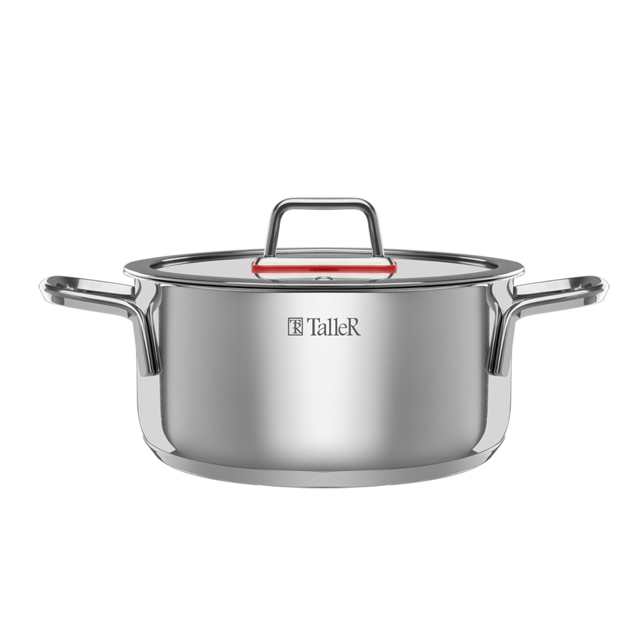 Кастрюля с крышкой TalleR Tendency, 2 л, нерж. сталь, для индукционных плит
