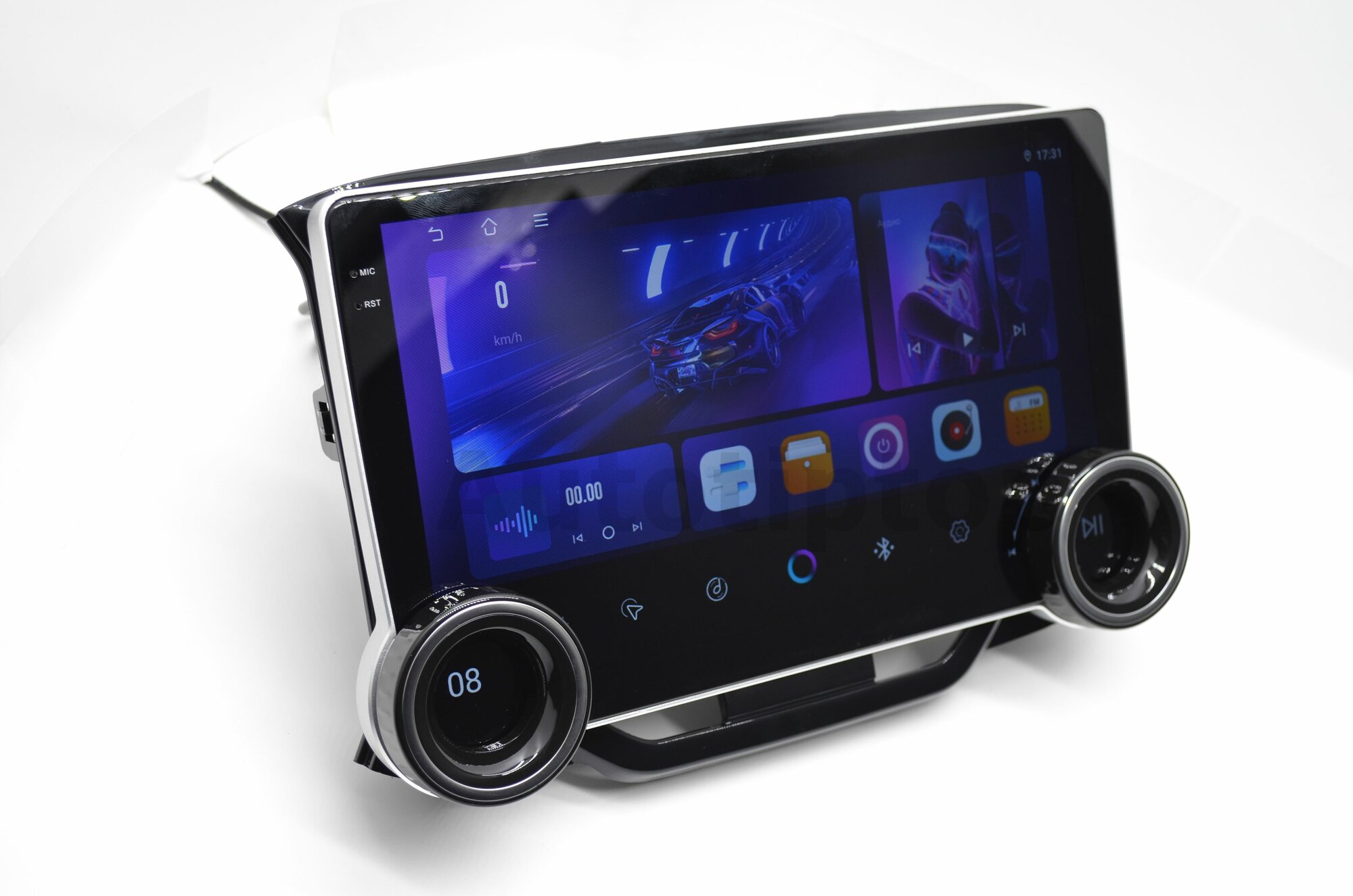 Большая магнитола Tesla 8 core 4/64 с крутилками для Лада X-Ray, Xray 2015-2022