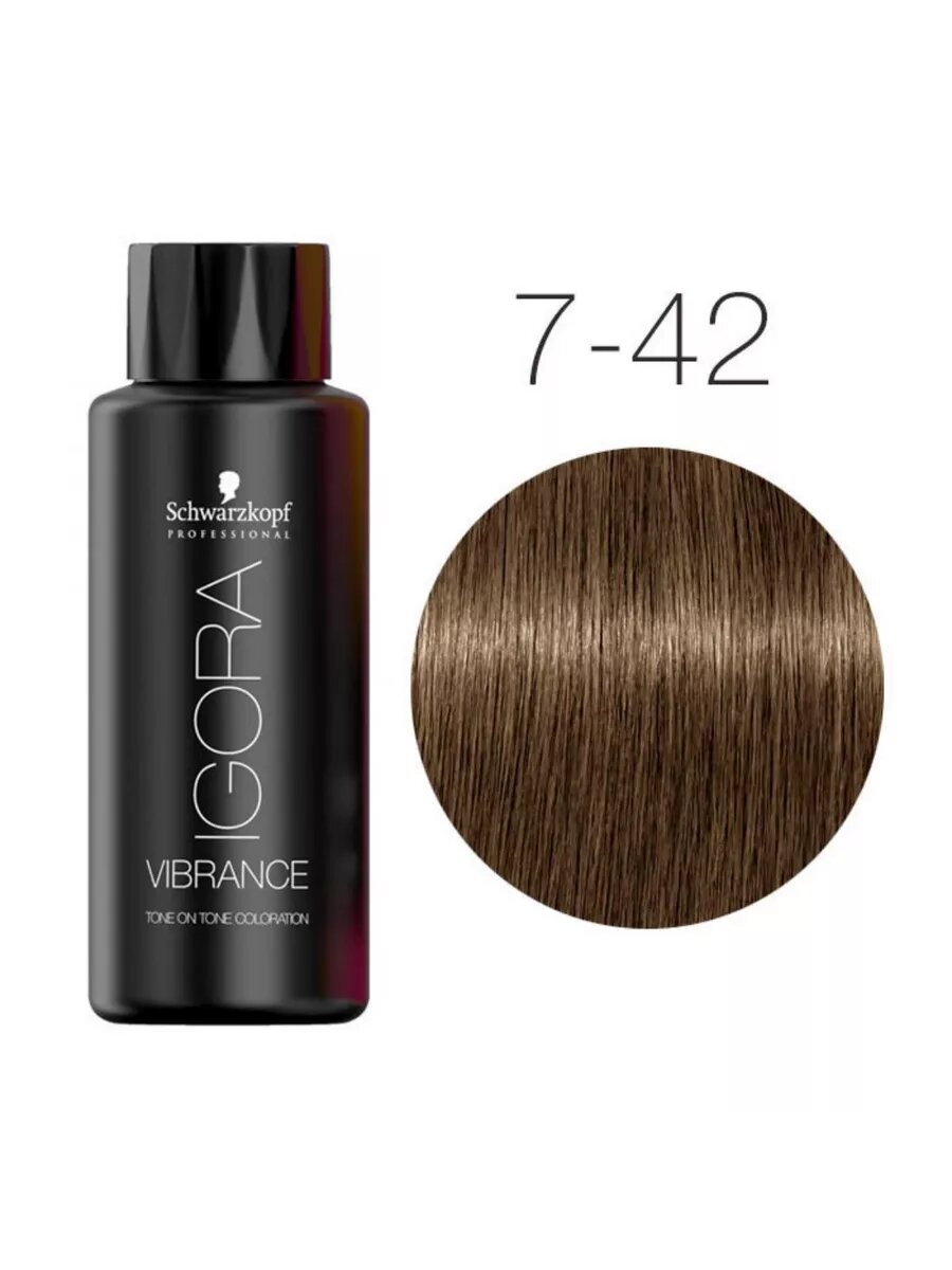 Schwarzkopf IGORA VIBRANCЕ 7-42 Краска для волос 60мл