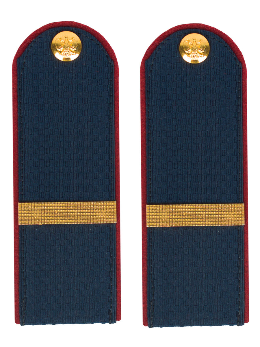Погоны фсин на Китель звание Ефрейтор картон темно-синие