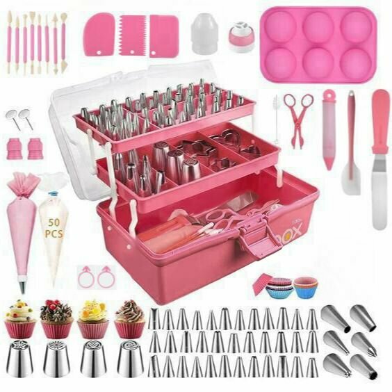 Набор для моделирования кондитерских украшений, 31 см х 20 см, 236 предм.
