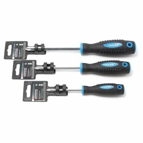 Отвертка крестовая магнитная ProfiS2 PH1.0х75мм, в пластиковом держателе FORSAGE F7011075