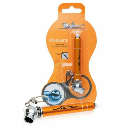 Манометр автомобильный Airline, с линейной шкалой, 3,5 Атм Airline aprl01