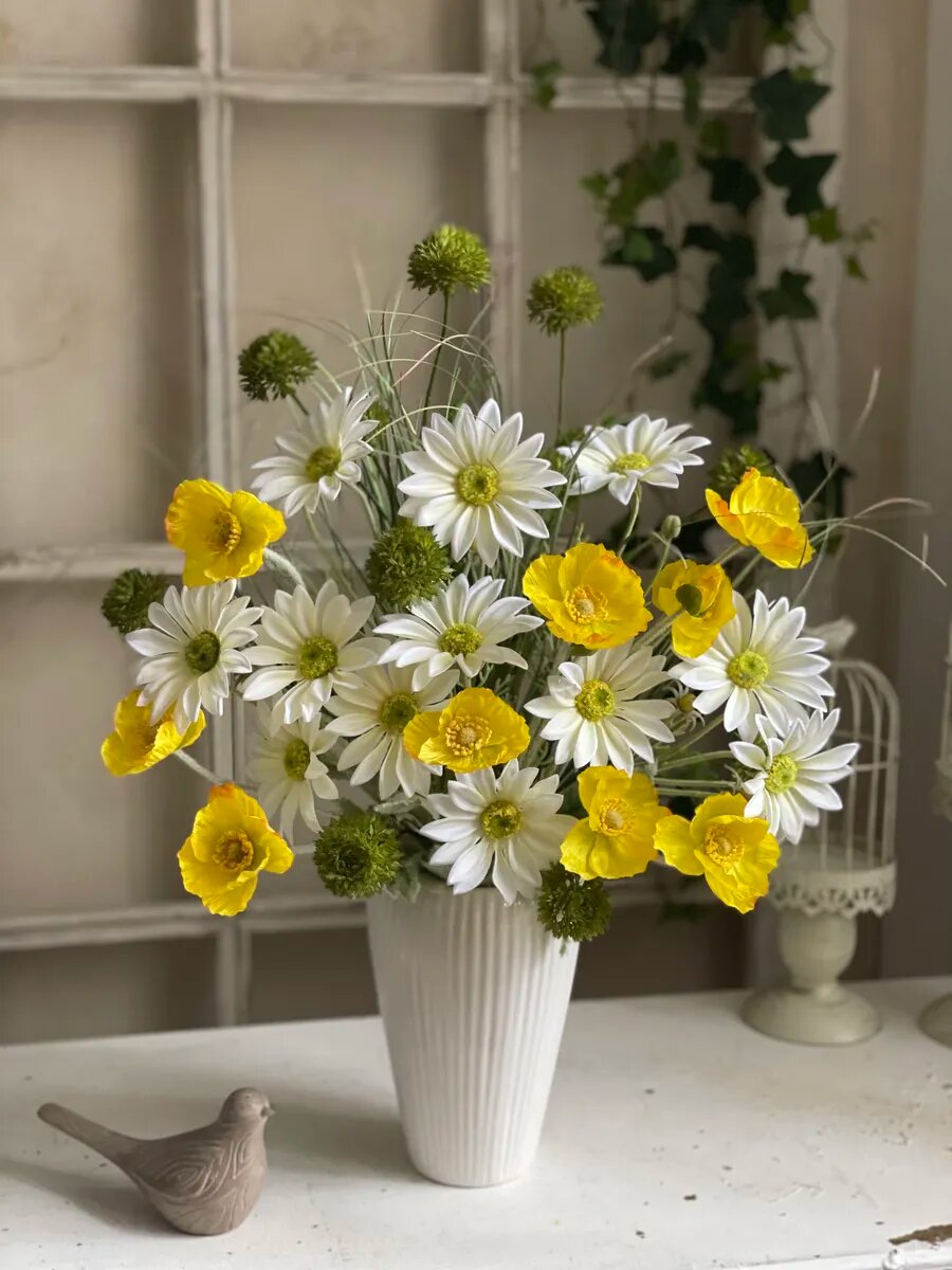 Искусственные цветы для декора