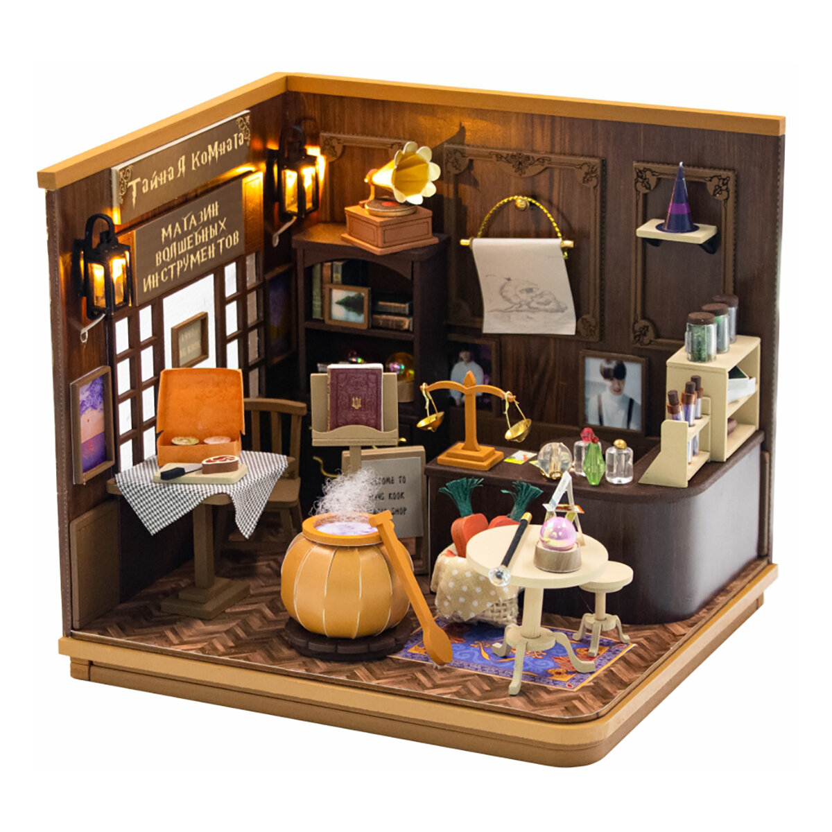 Hobby Day Тайная комната PC2315интерьер в миниатюре для моделирования помещений