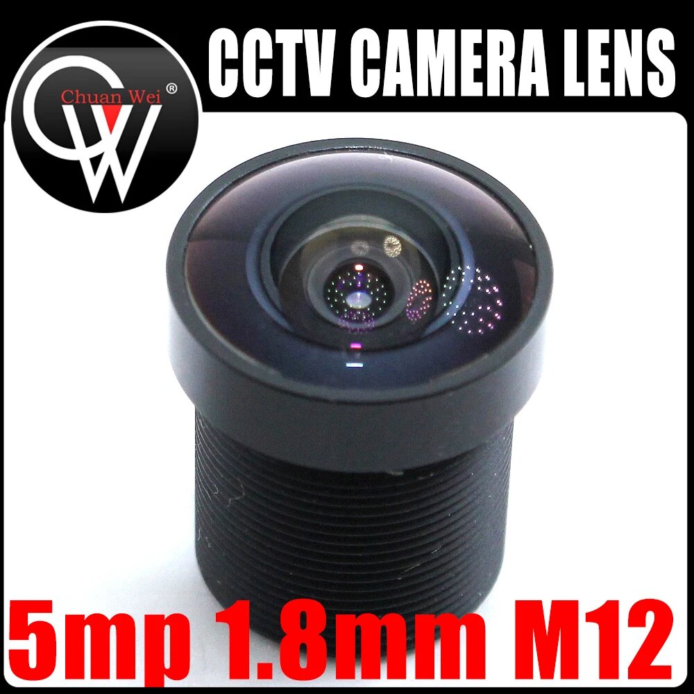 5MP 1,8 мм объектив m12 F2.0 объектив 1/2,7 "ИК M12 крепление CCTV объектив для экшн-спортивной камеры USB камера видеонаблюдения