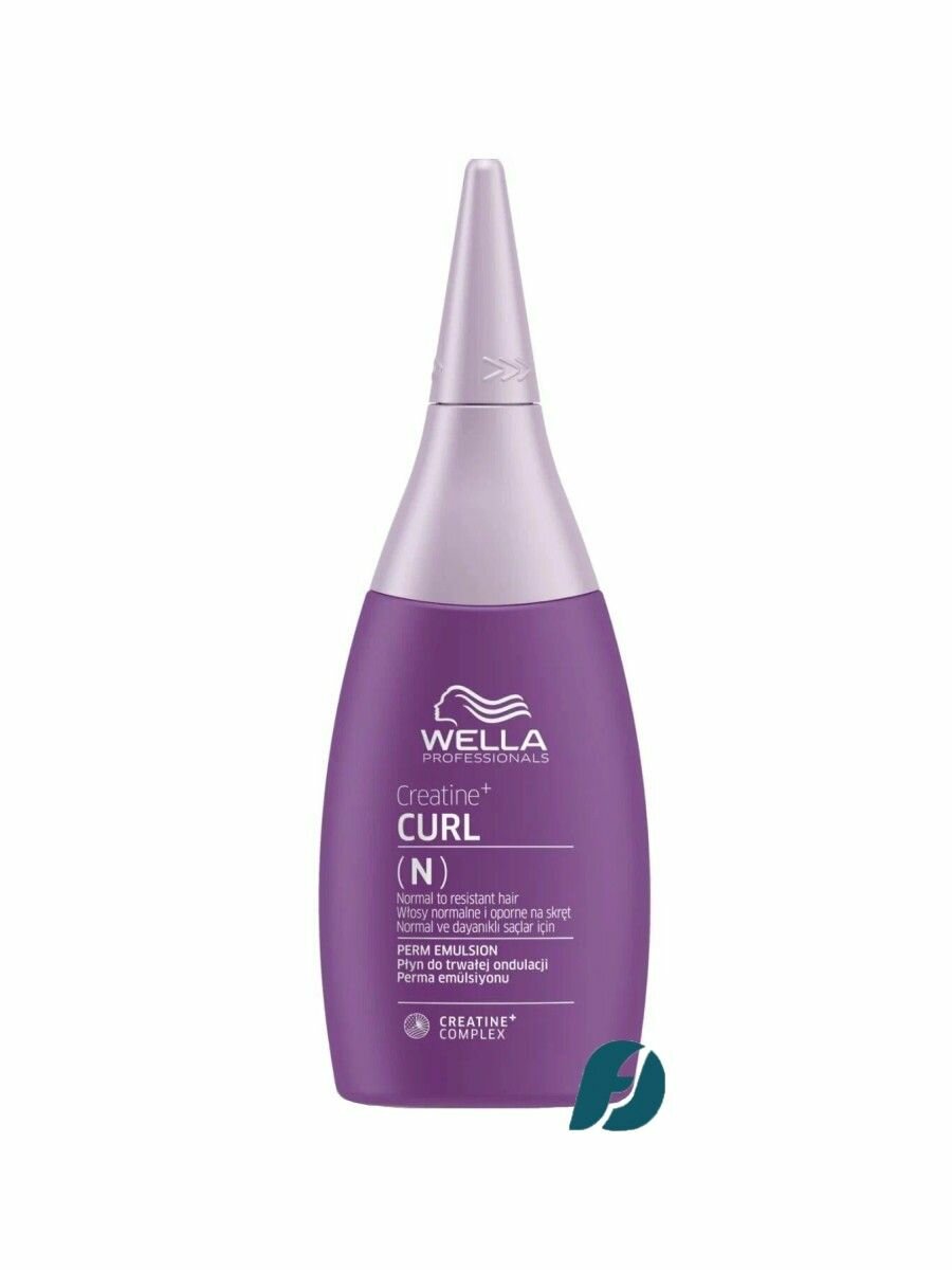 Wella Professionals Creatine+ Curl (N) Лосьон для завивки нормальных и жестких волос, 75 мл